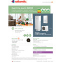 Pompe à chaleur aérothermie Loria 6000 et Loria Duo 6000 - Atlantic